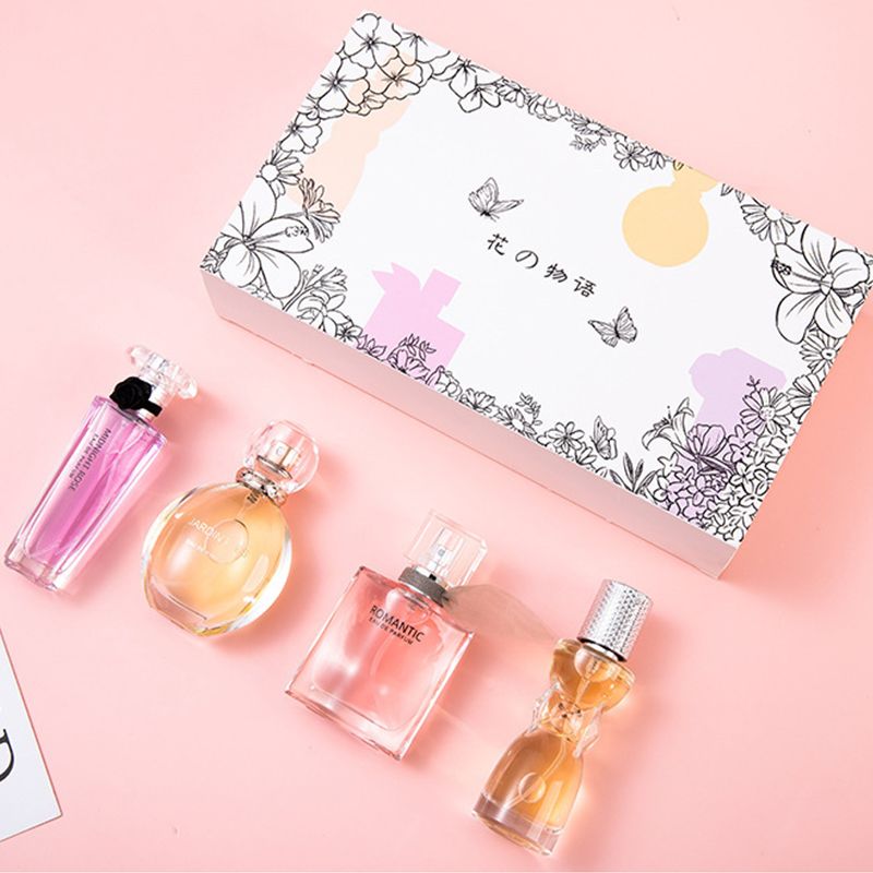 Best price for 25ml*4pcs Perfume Gift Box lady fresh fragrance lasting ...