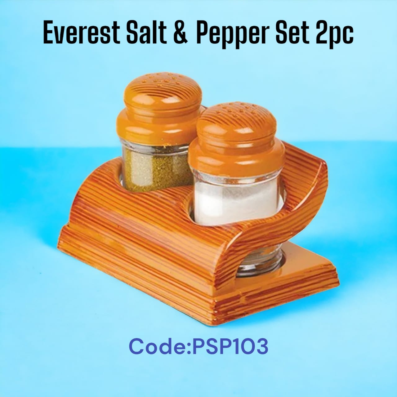 Best price for Everest Salt and Pepper Kitchen Set with Bamboo Holder ...