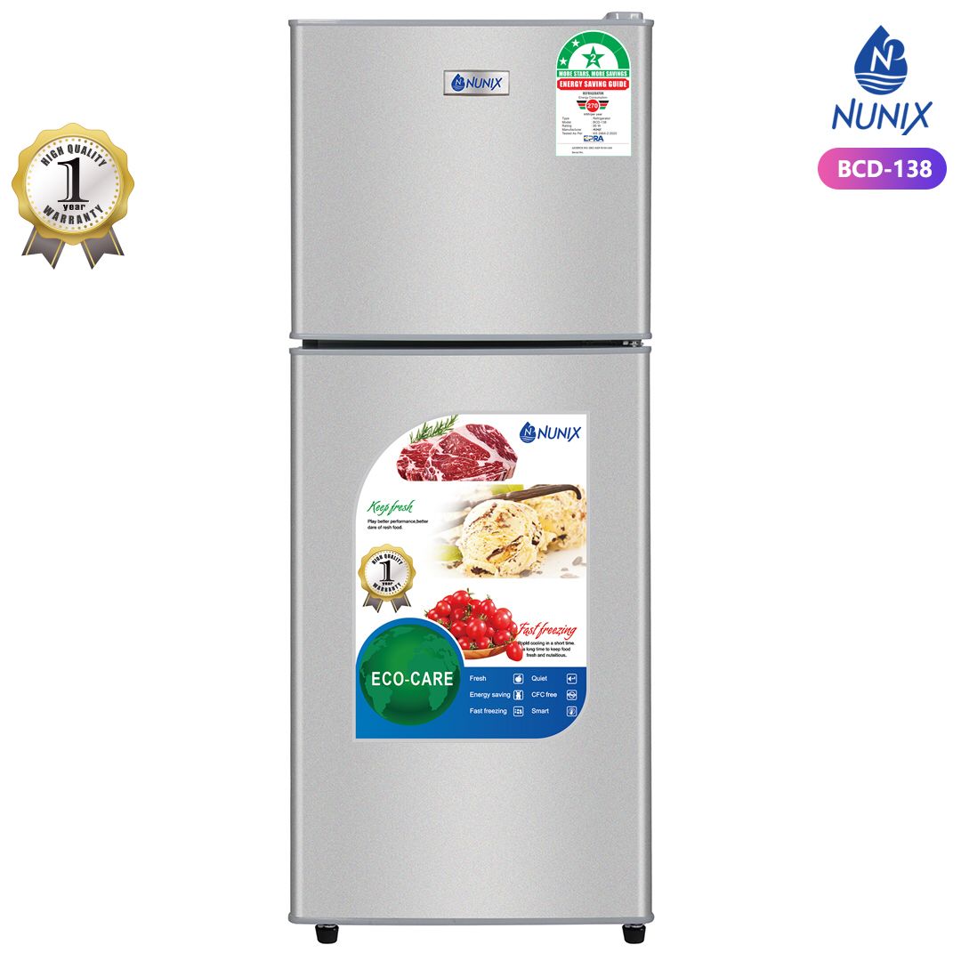 Exclusive discounts for Nunix 138L DOUBLE Door Fridge