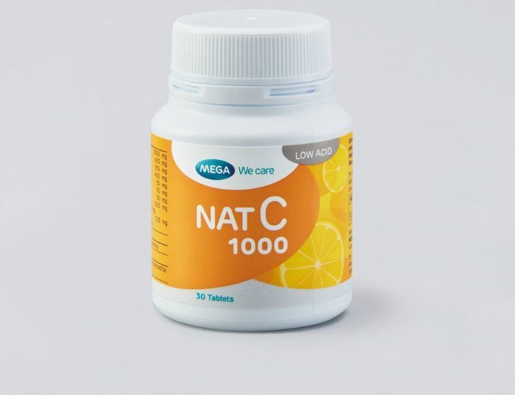 Best price for Nat C Vitamin C 1000mg Tablets 30s Color-White 1000111135