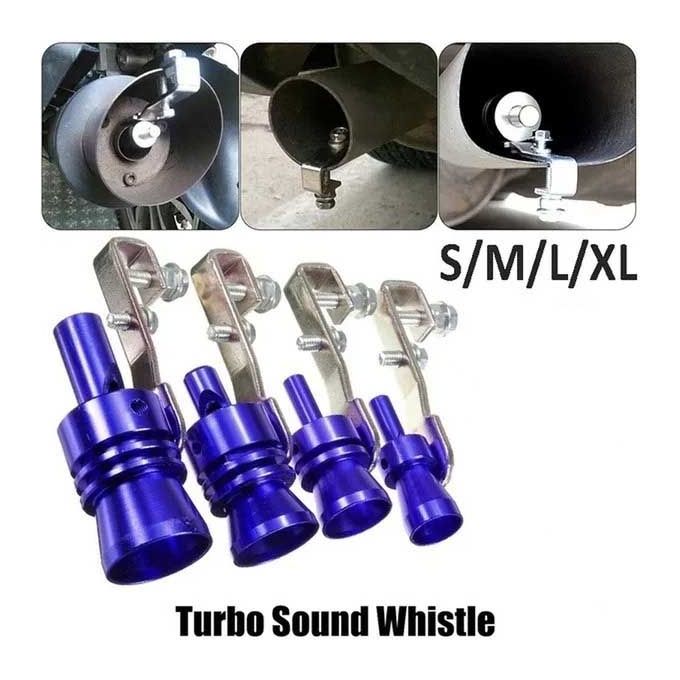 Best price for Universal Aluminum Turbo Sound whistle Color-Blue 1000174242