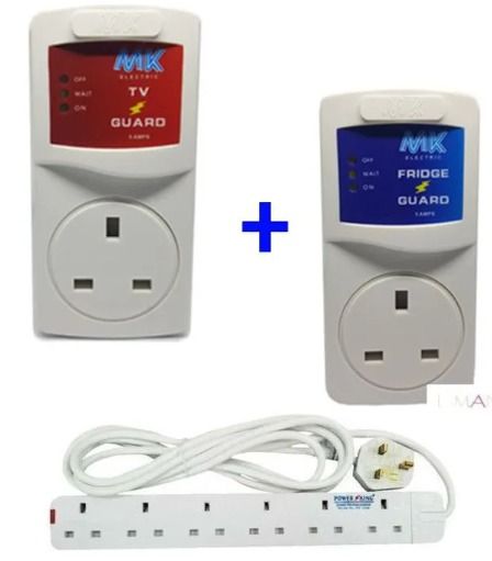 Best price for MK Electronics TV Guard + FRIDGE Guard + A FREE 6 Way Extention