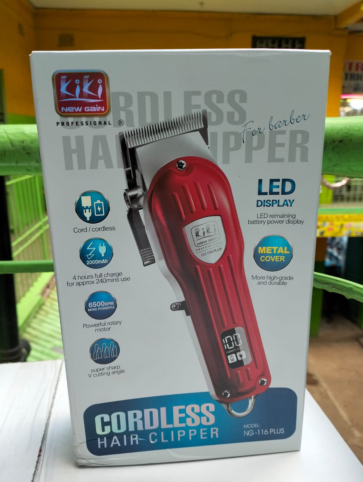 Best price for Kiki New Gain Rechargeable Hair Clipper Cordless Clipper ...