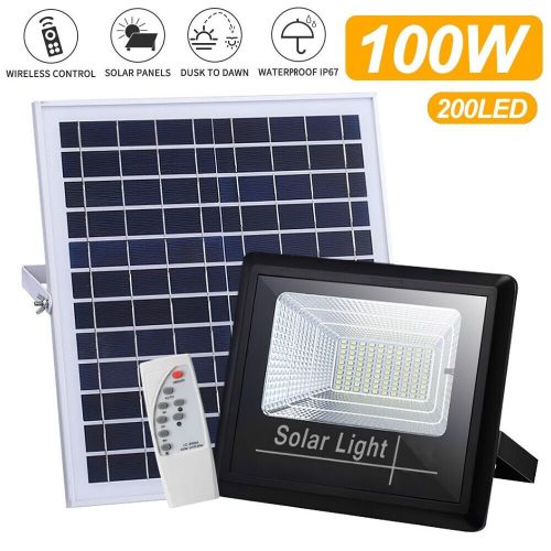 Best price for Solar Light 100W LED Solar Floodlight Panel Street ...