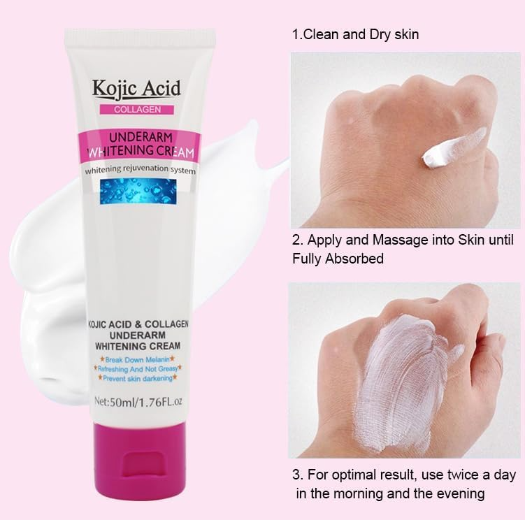 Best price for Kojic Acid Skin Lightening Cream removes dark spots and hyperpigmentation on ...