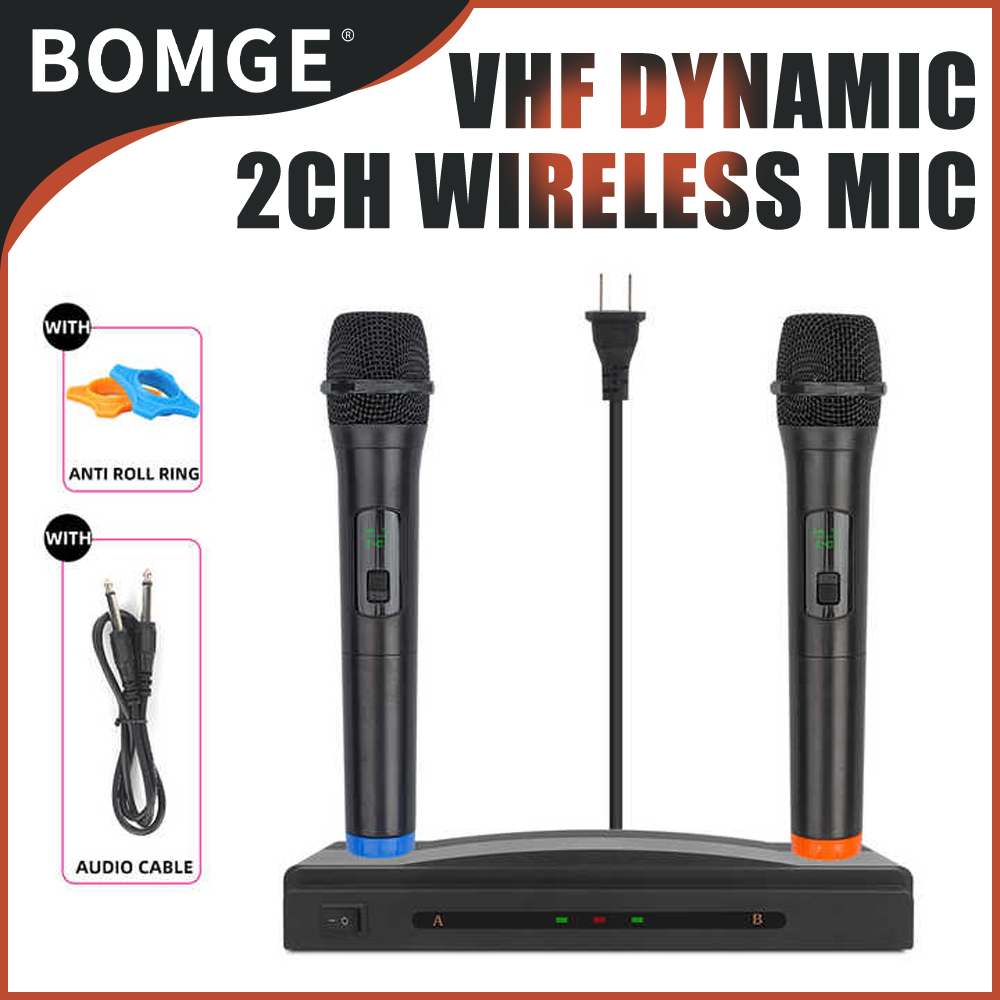 Best price for VHF Dynamic Wireless Microphones Family Karaoke Outdoor ...