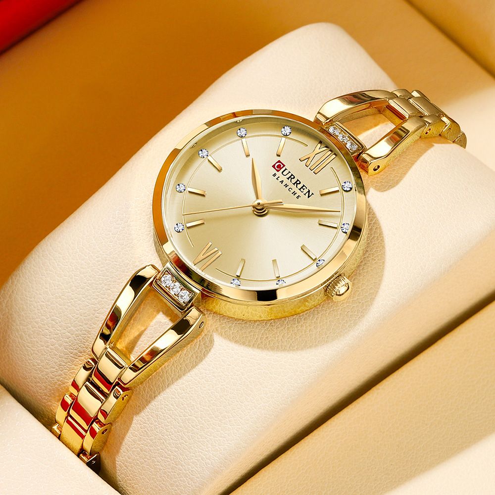 Best price for CURREN Women's Watch New Gold Luxury Stainless Steel ...