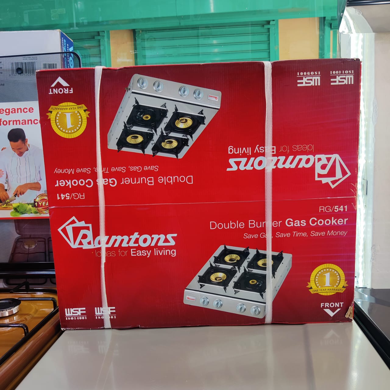 Best price for Ramtons 4 Gas Burner Table Top RG541Four gas burners ...