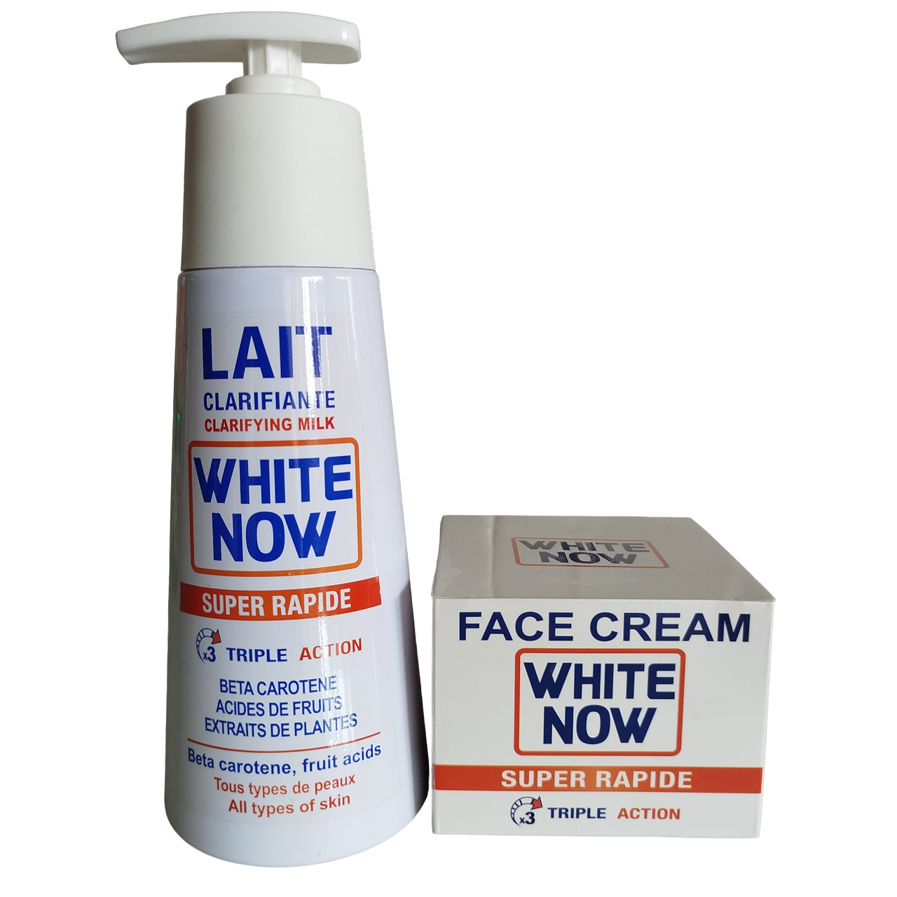 Exclusive discounts for WHITE NOW Clarifying Milk LOTION + Face CREAM ...