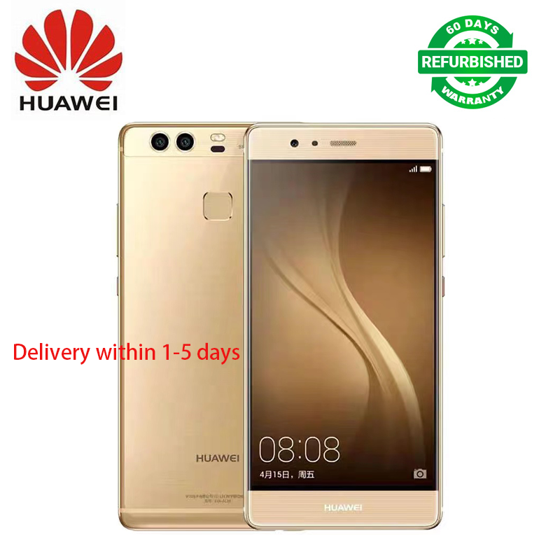 Best price for Refurbished Huawei P9 Smartphone Fingerprint Explanation 12MP+8MP 5.2-inch CPU ...