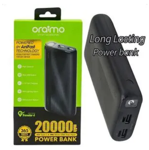 Best price for ORIGINAL ORAIMO POWER BANK 20000 MAH COMPATIBLE TO ...