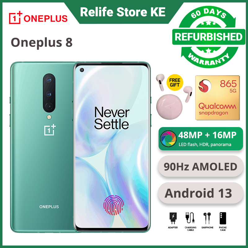 Best price for Refurbished Phones Oneplus 8 Dual SIM Snapdragon 865 5G ...