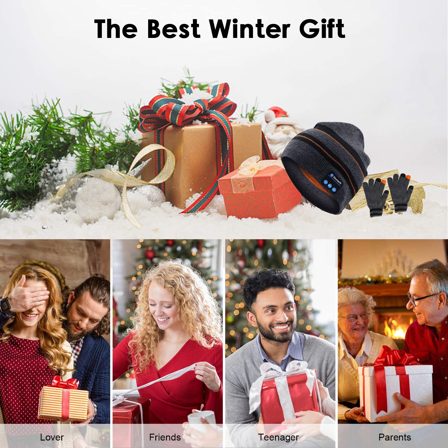 Best price for Bluetooth hat Headphones Washable Hat Thin knitted Cap ...