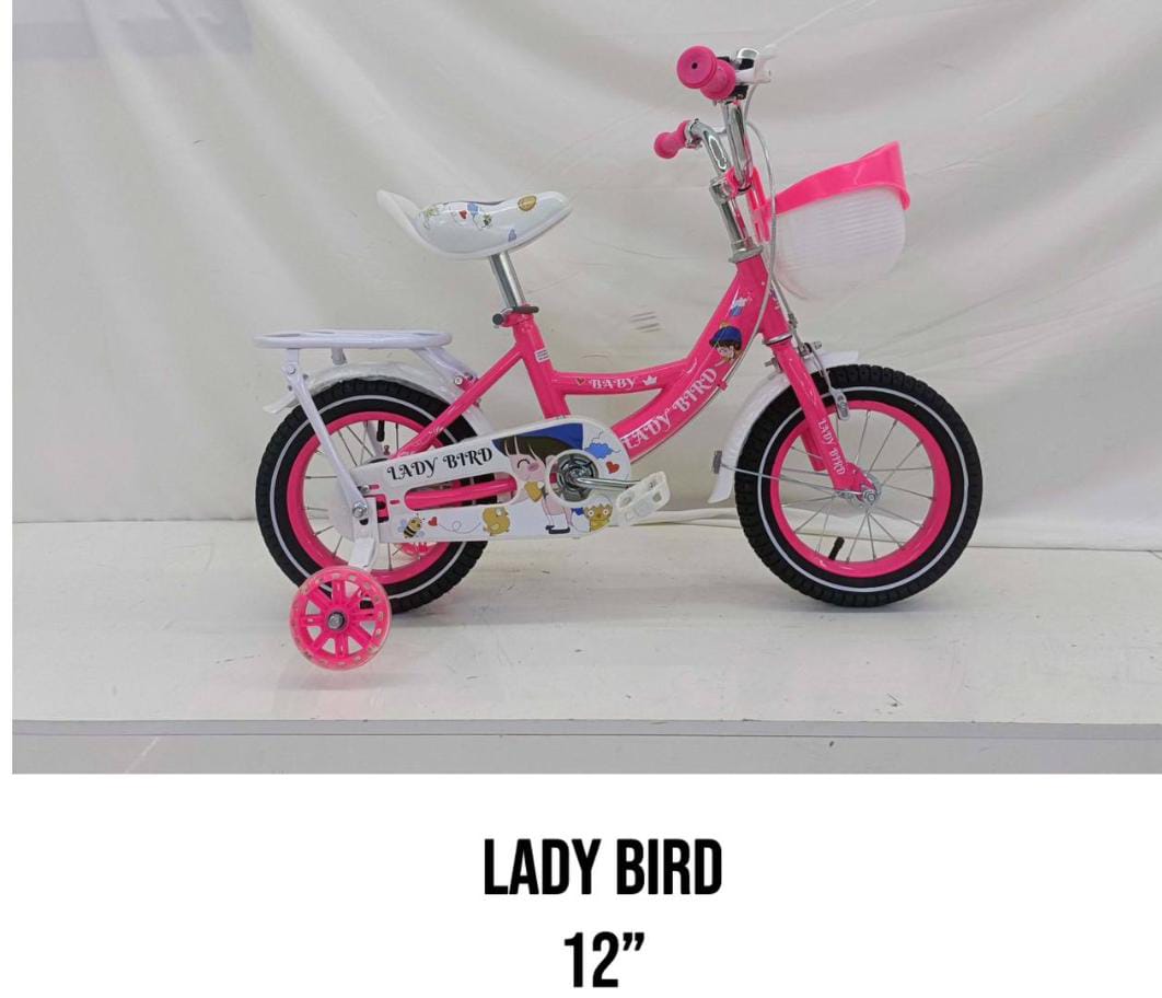 Best price for Beautiful Lady Bird kids bike with training wheels age ...
