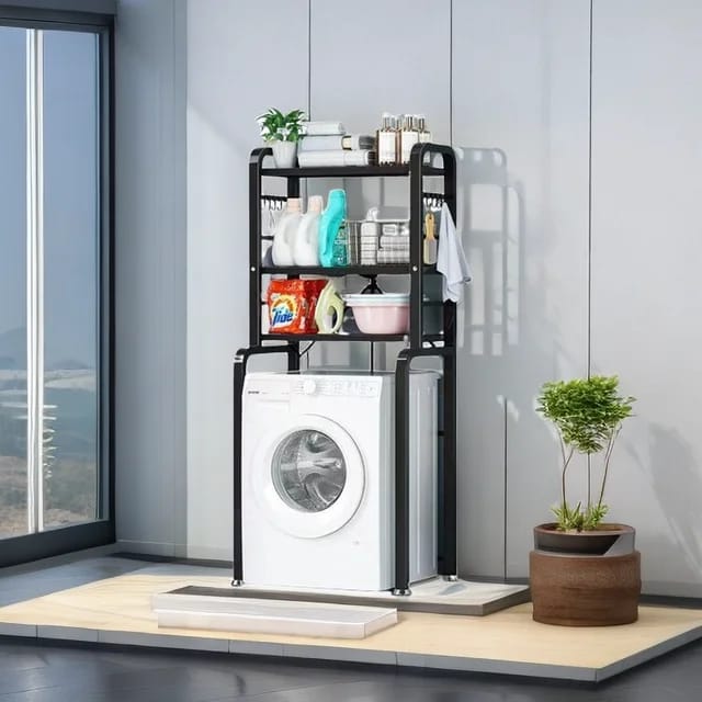 Best price for Foldable heavy duty over the Washing Machine Storage ...