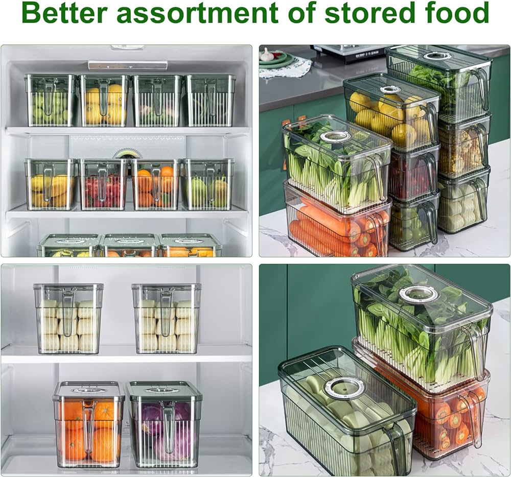 Best price for 3L Elegant acrylic fridge container with date indicator