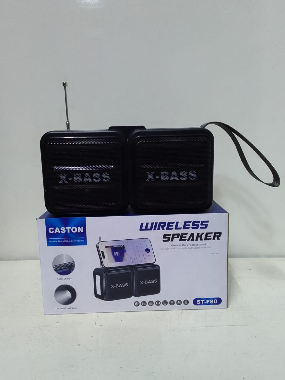 Best price for Caston ST-F80 Solar Bluetooth Wireless Speaker Bass ...