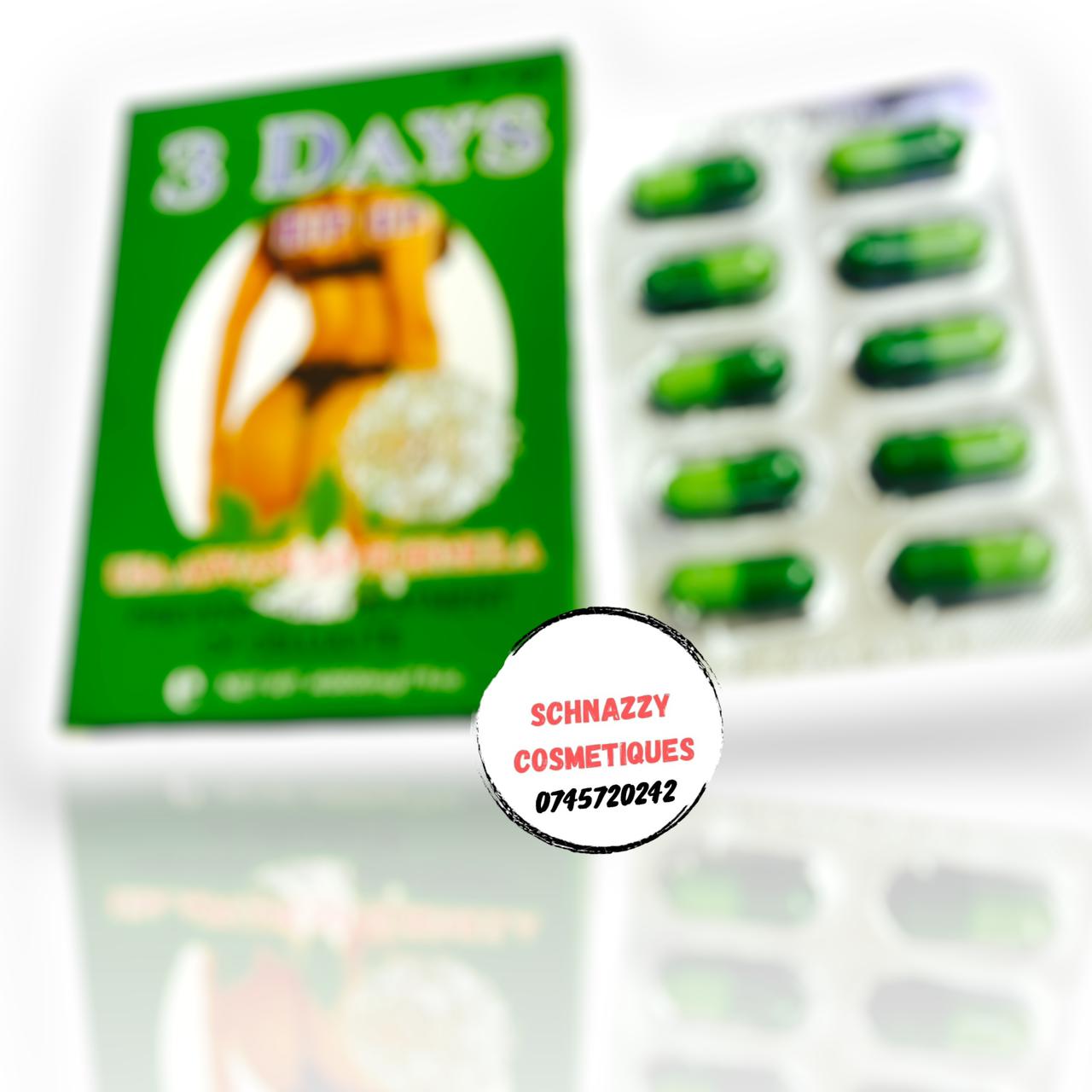 Best price for HERBAL 3 DAYS HIP UP 3 DAY GREEN 1X10