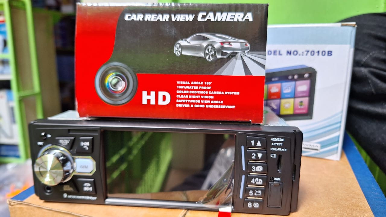 Best price for Car radio mp3 player with fixed panel fm/card/mp5/remote +camera