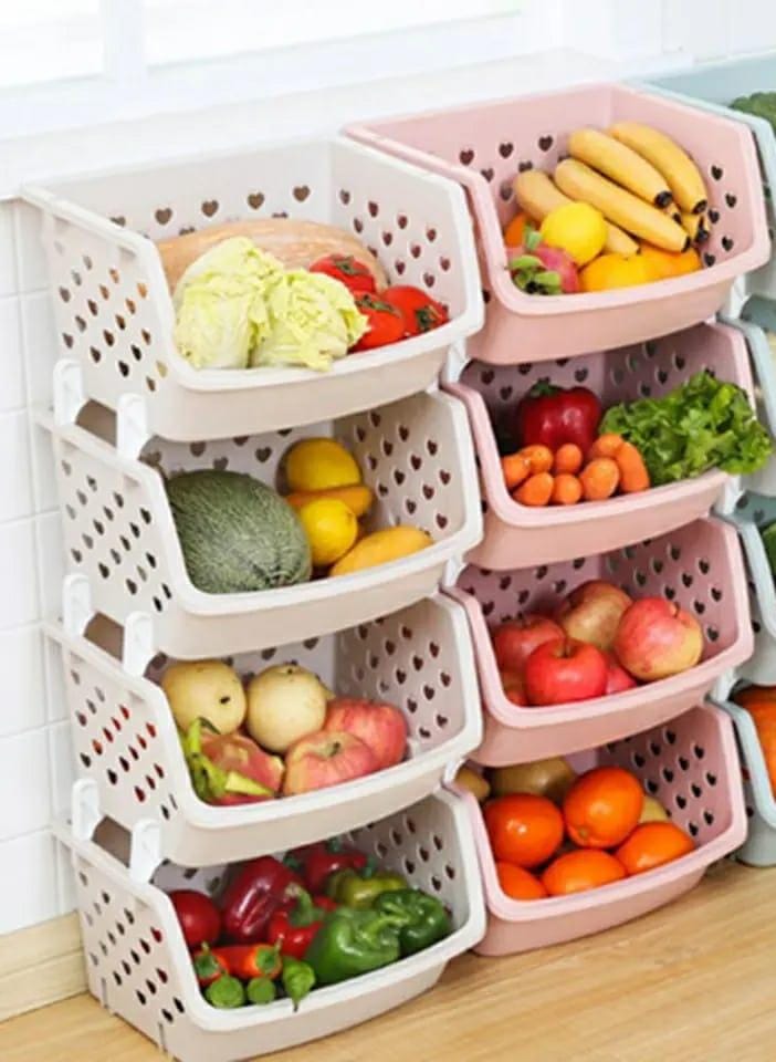 Best price for Multipurpose Vegetable stackable fruit rack & storage ...