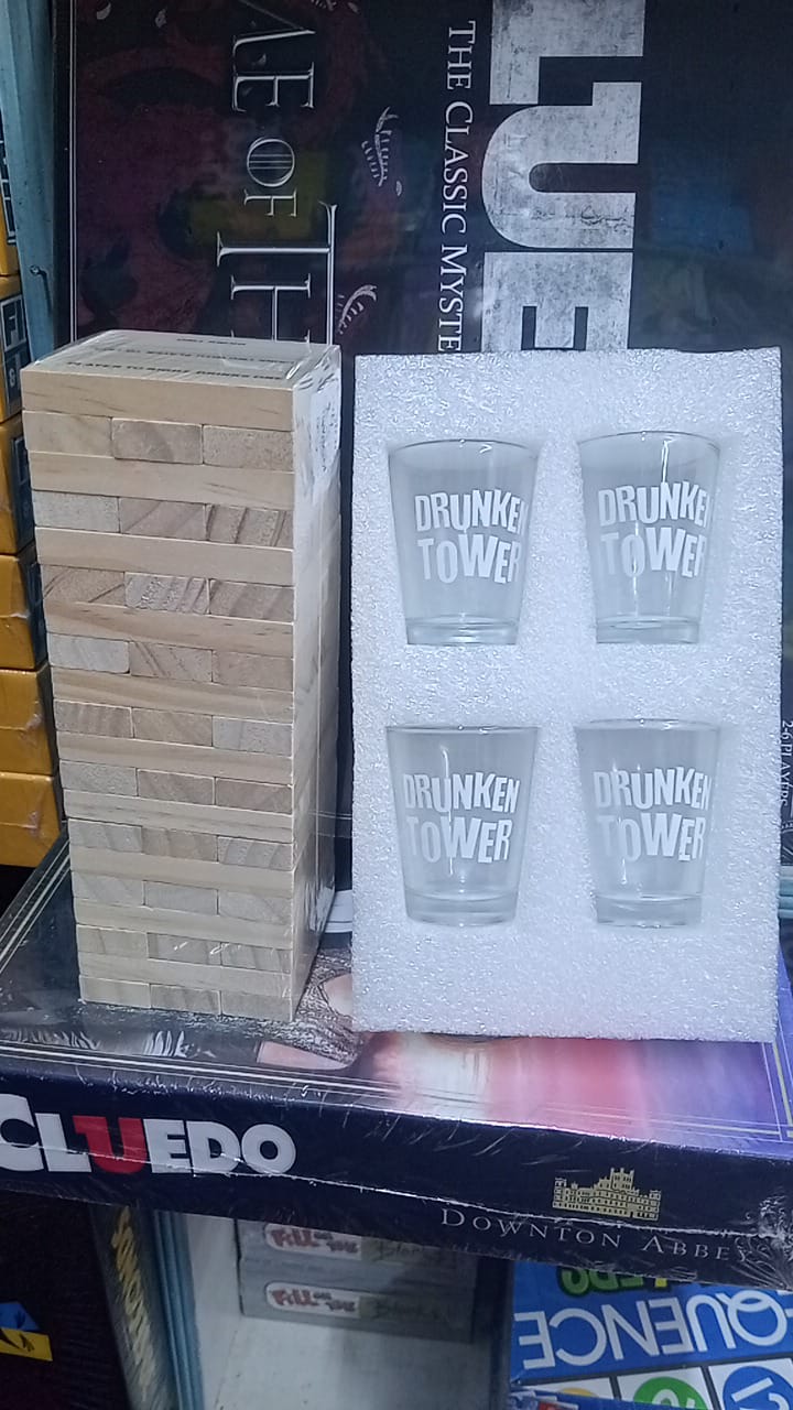 Best price for Drunken Tower Wooden Stacking Drinking Game Party Jenga ...