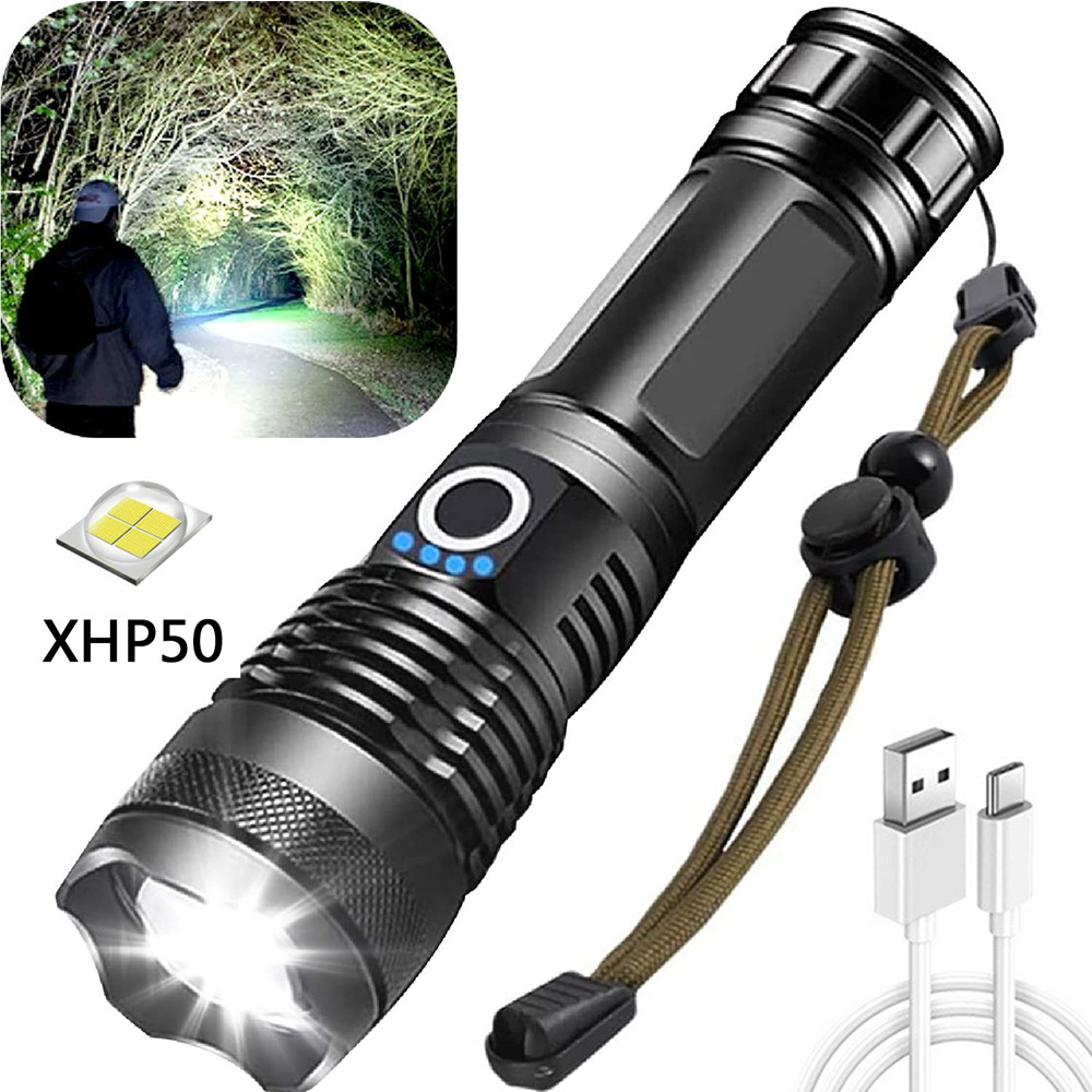 Best price for USB Rechargeable LED Flashlight High Brightness Torch ...