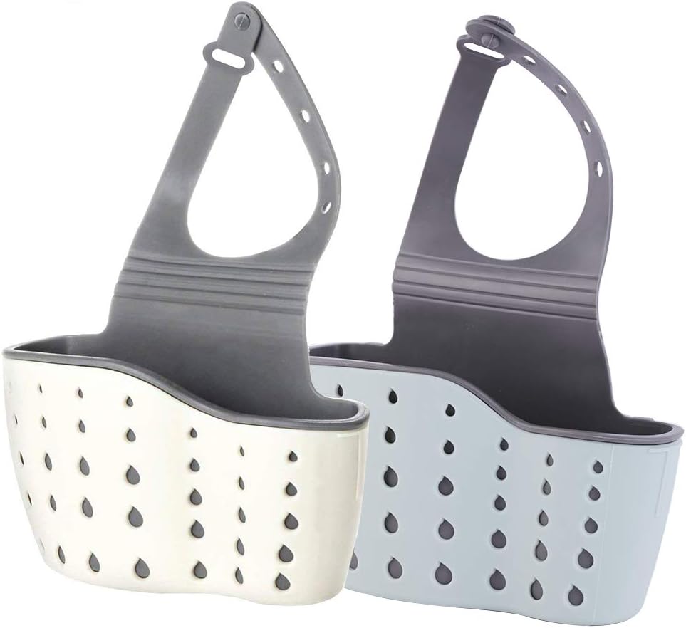 Best price for Kitchen Sink Caddy Sponge Holder Silicone Plastic Soap ...