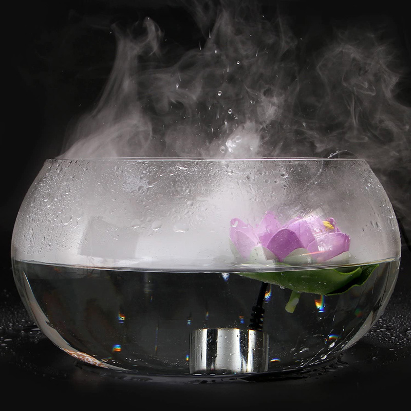 Best price for 400mL/H Aluminum Ultrasonic Mini Mist Maker Fogger Water ...
